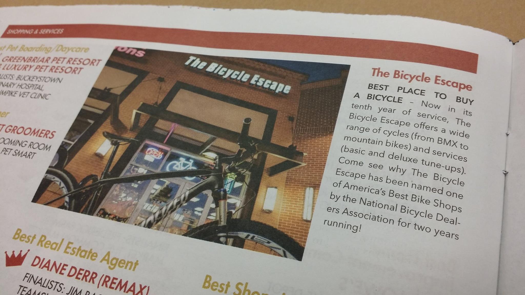 The Bicycle Escape In The News